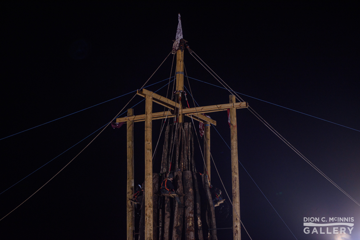 DCM_258074 + Bonfire 2023, Stack II + Dion C. McInnis Gallery