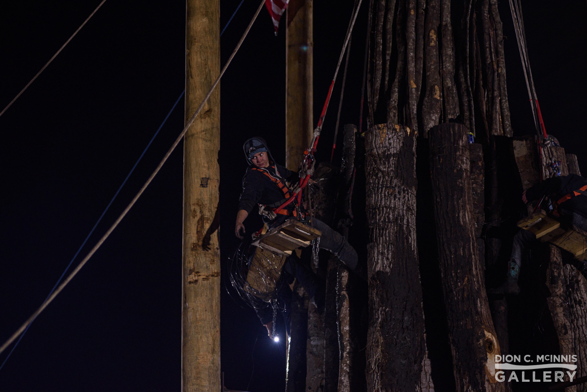 DCM_258040 + Bonfire 2023, Stack II + Dion C. McInnis Gallery