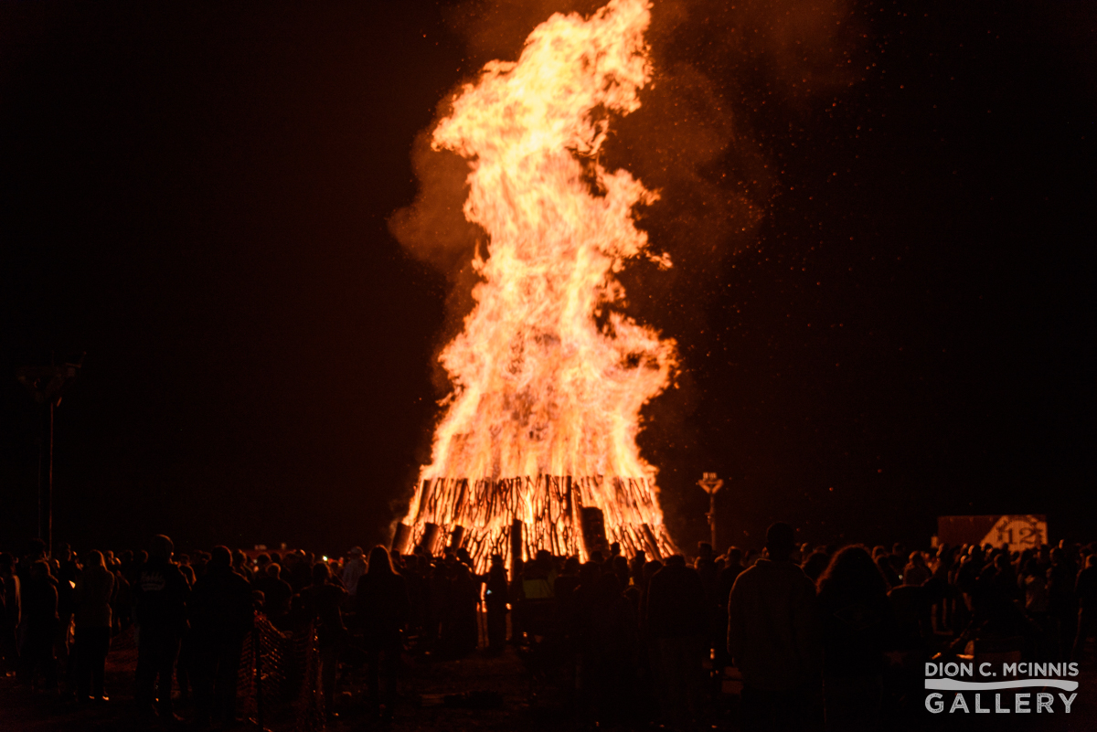 Bonfire 2024, Burn Night + Dion C. McInnis Gallery
